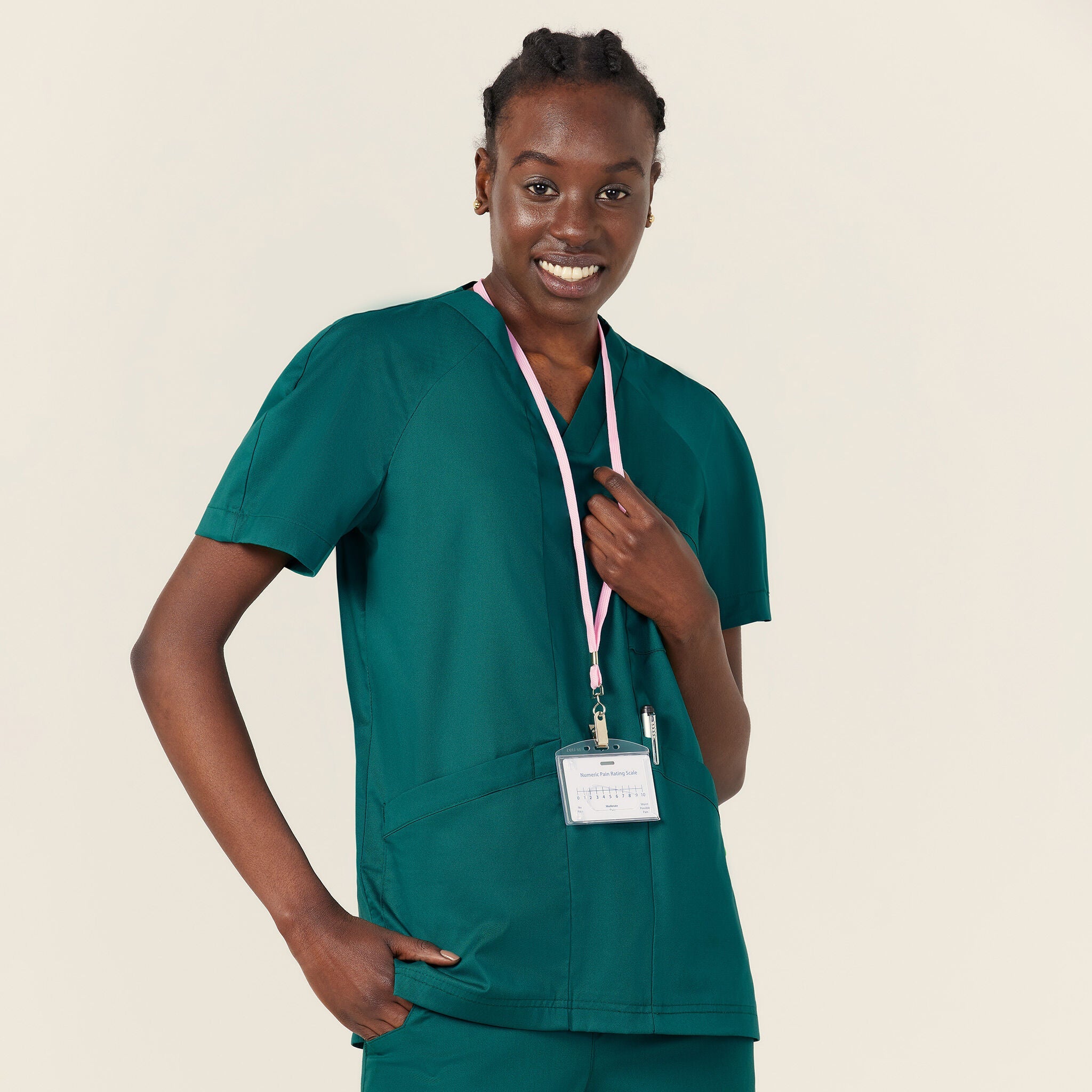 NEXT-GEN ANTIBACTERIAL ACTIVE CARL SCRUB TOP – Densu Group